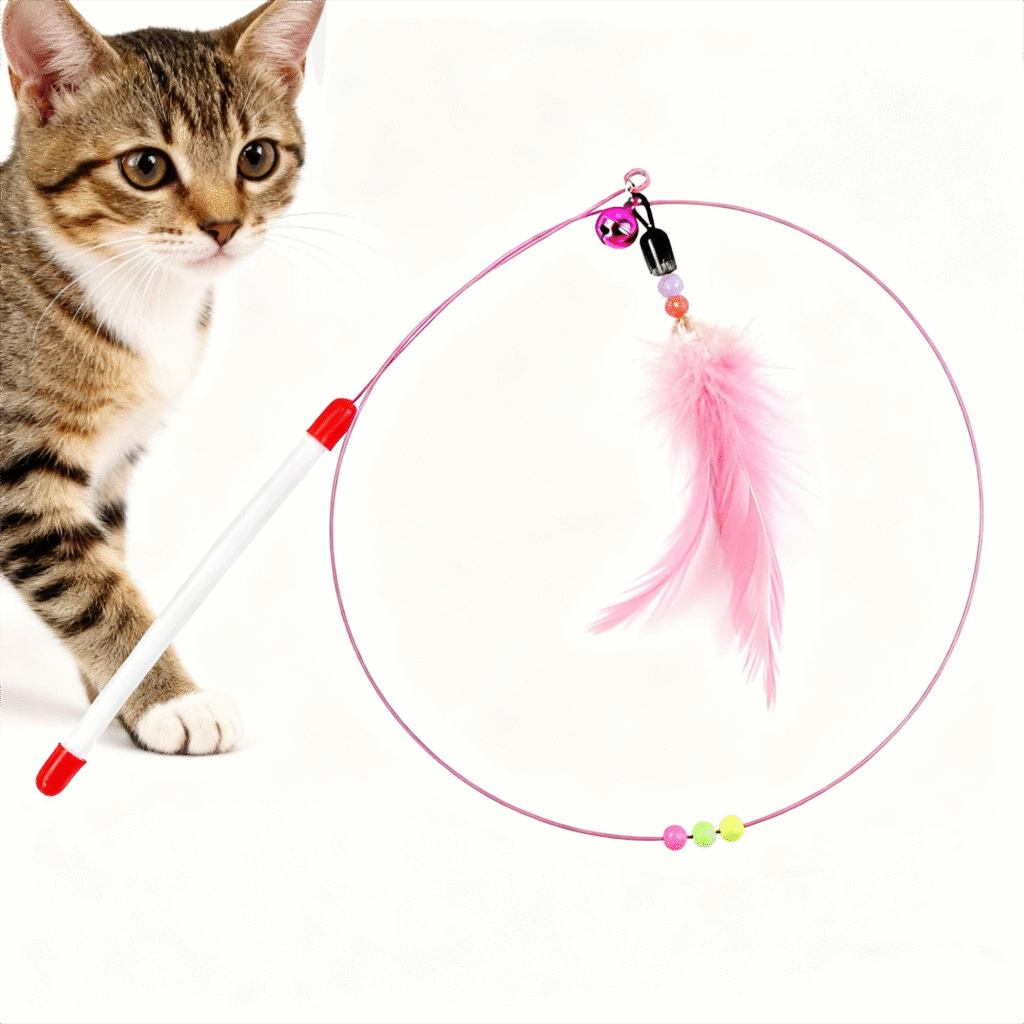 Cat Teaser Wand Basic Style - Pet Toy Manufacturer
